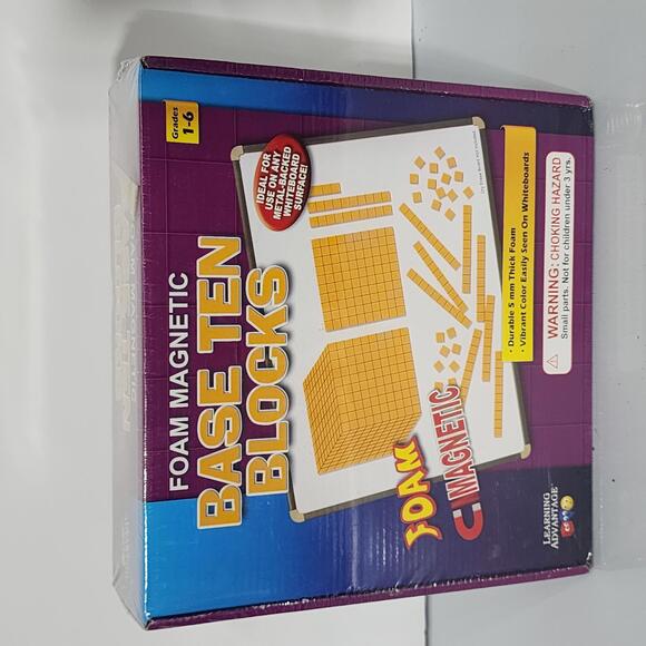 Accessories | Foam Magnetic Base Ten Blocks Grades 16 | Poshmark